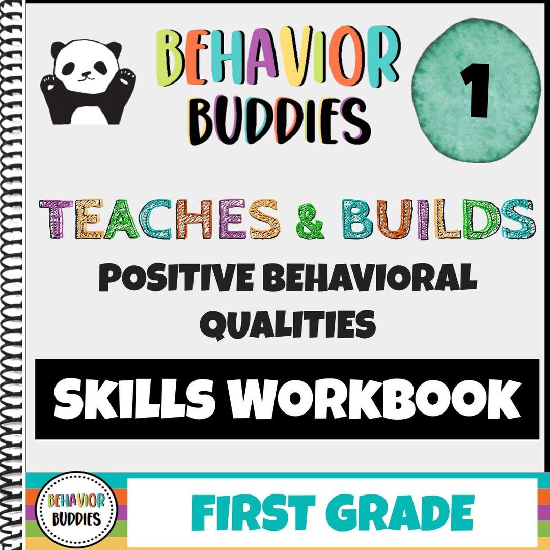 Behavior Buddies Skills Workbook | 1st Grade | Character Education ...