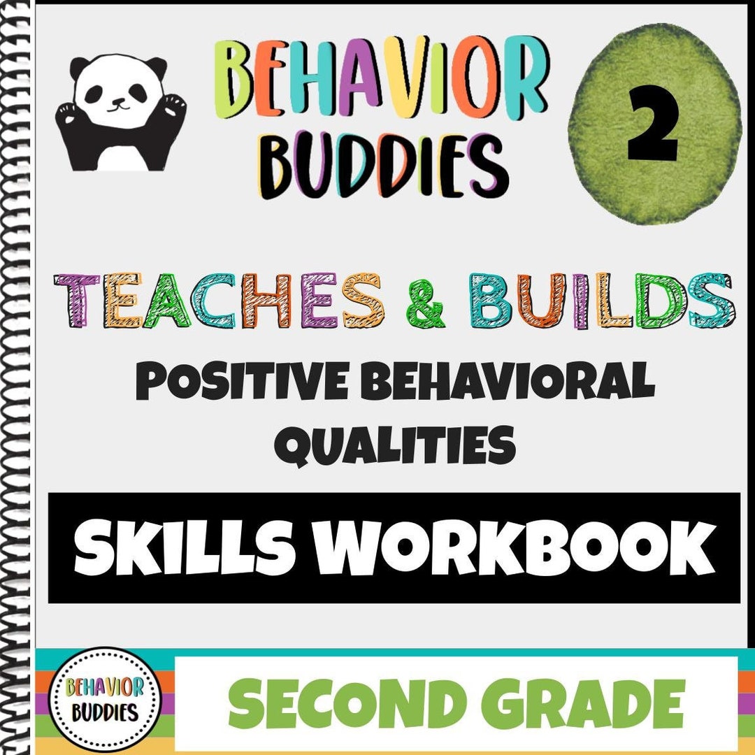 Behavior Buddies Skills Workbook | 2nd Grade | Character Education ...