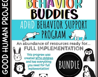 New!! Behavior Buddies HOME Bundle | Good Human Project | Editable - Etsy