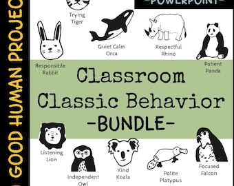 New Behavior Buddies ADHD Bundle Good Human Project | Etsy