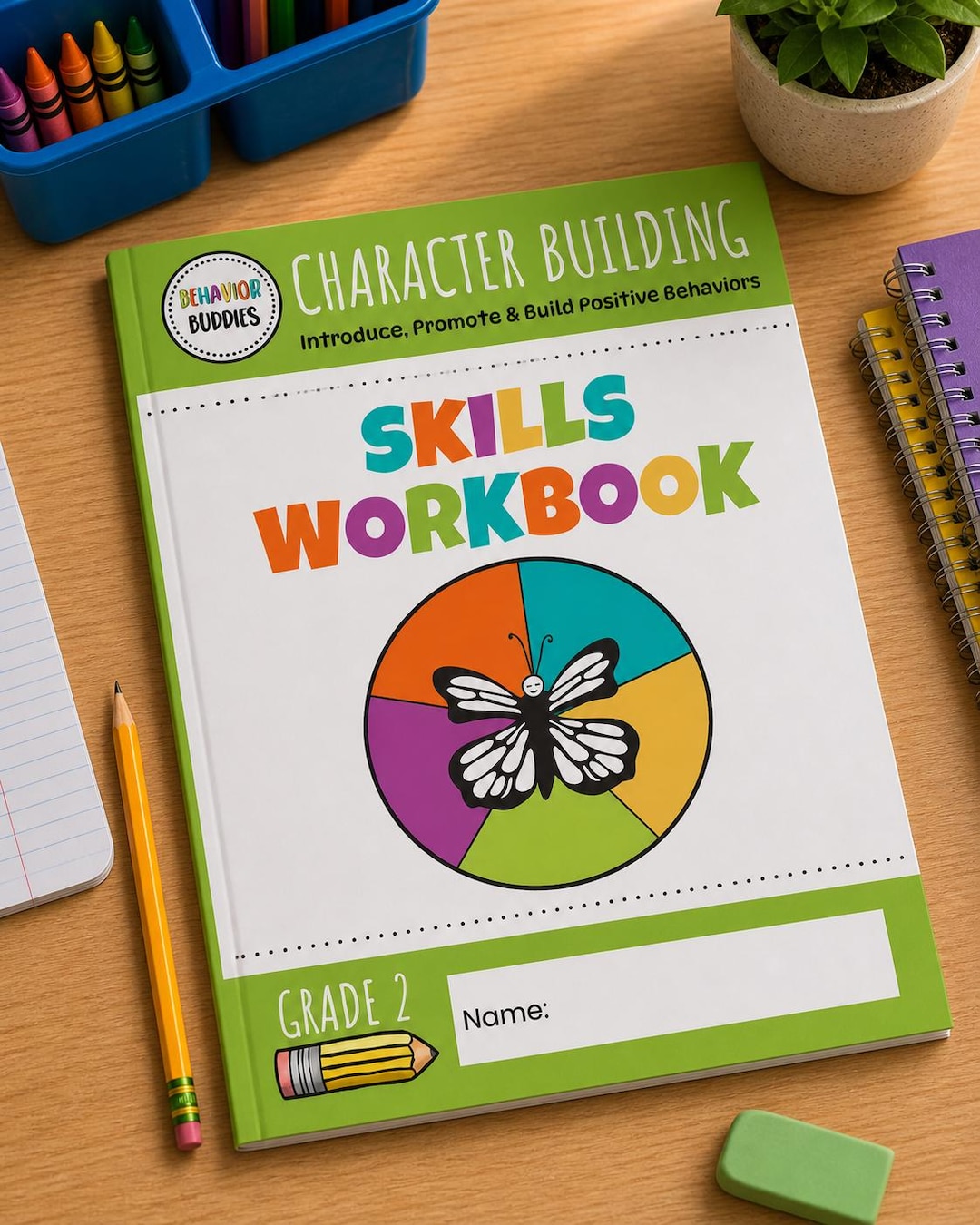 Behavior Buddies Skills Workbook | 2nd Grade | Character Education ...