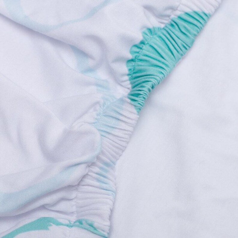 Pastel Crib Sheets Watercolor Nursery Decor Girl or Boy Baby - Etsy