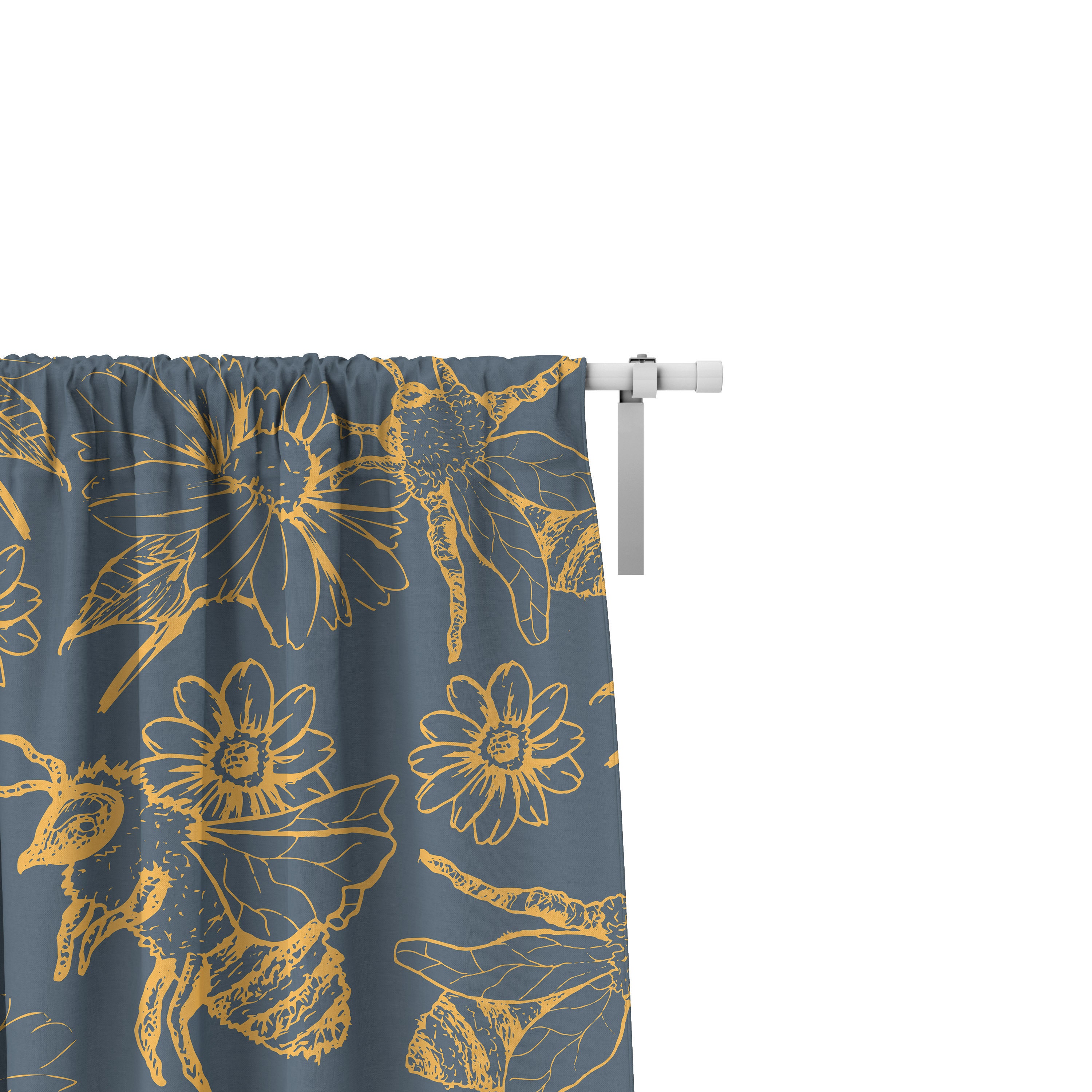 Bee Curtains Panels Bohemian Farmhouse Primitive Boho Linen - Etsy