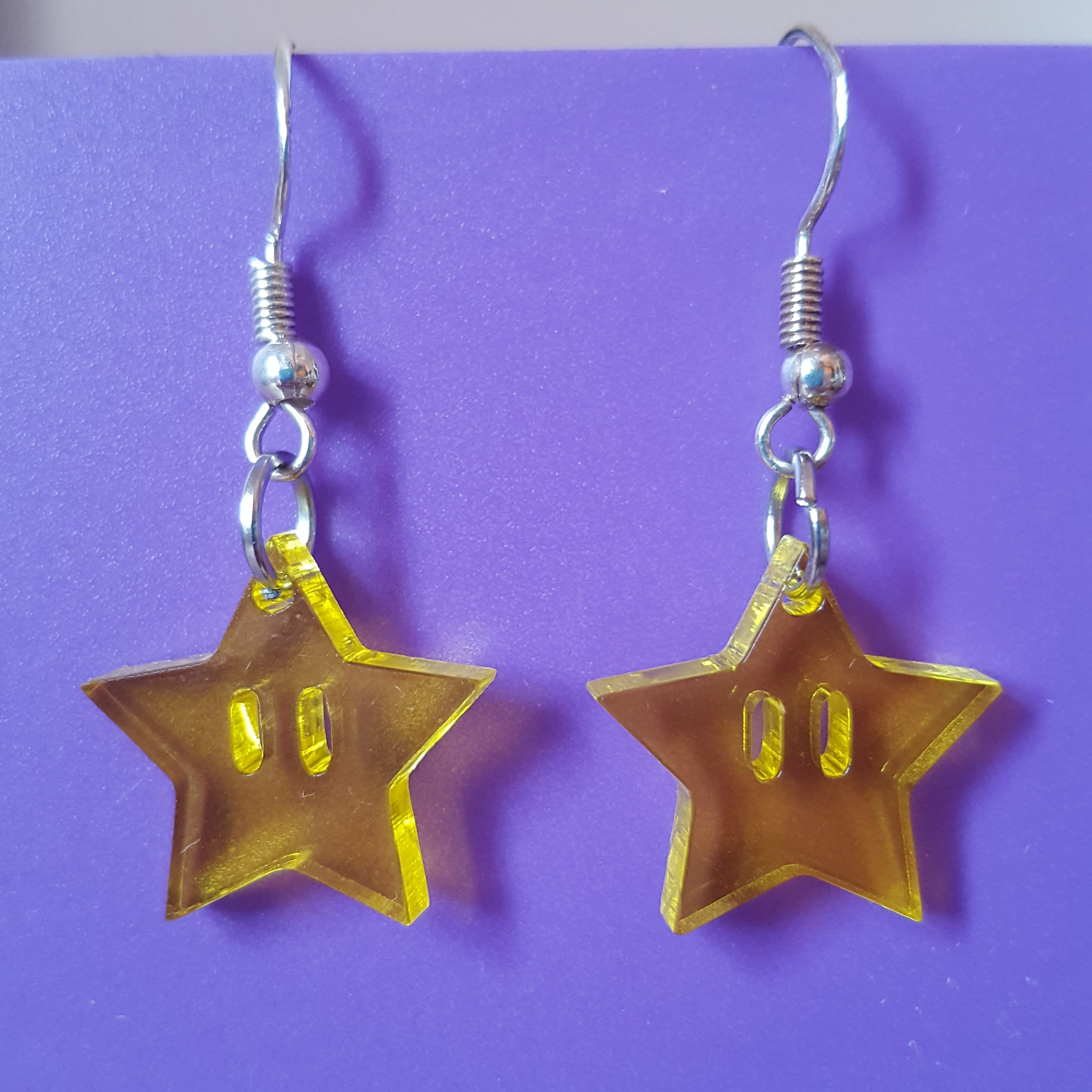 Super Mario Earrings Inspired by Nintendo Earrings and | Etsy