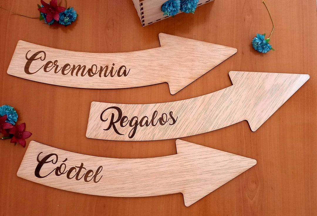Wedding Arrow Wedding Indications Event Decoration Arrows - Etsy