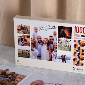 Personalized Photo Collage Puzzle, Custom Jigsaw Puzzle, Custom Family ...
