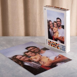 Personalized Jigsaw Puzzle From Picture, Puzzles for Kids, Jigsaw Christmas Custom Puzzle With ...