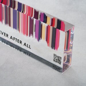 Memorial Sound Wave Art Anniversary Gift With QR Code, Memorial Gift ...