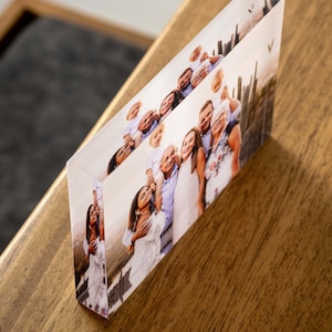 Personalized Photo Block, Acrylic Glass Photo Block, Custom Acrylic ...