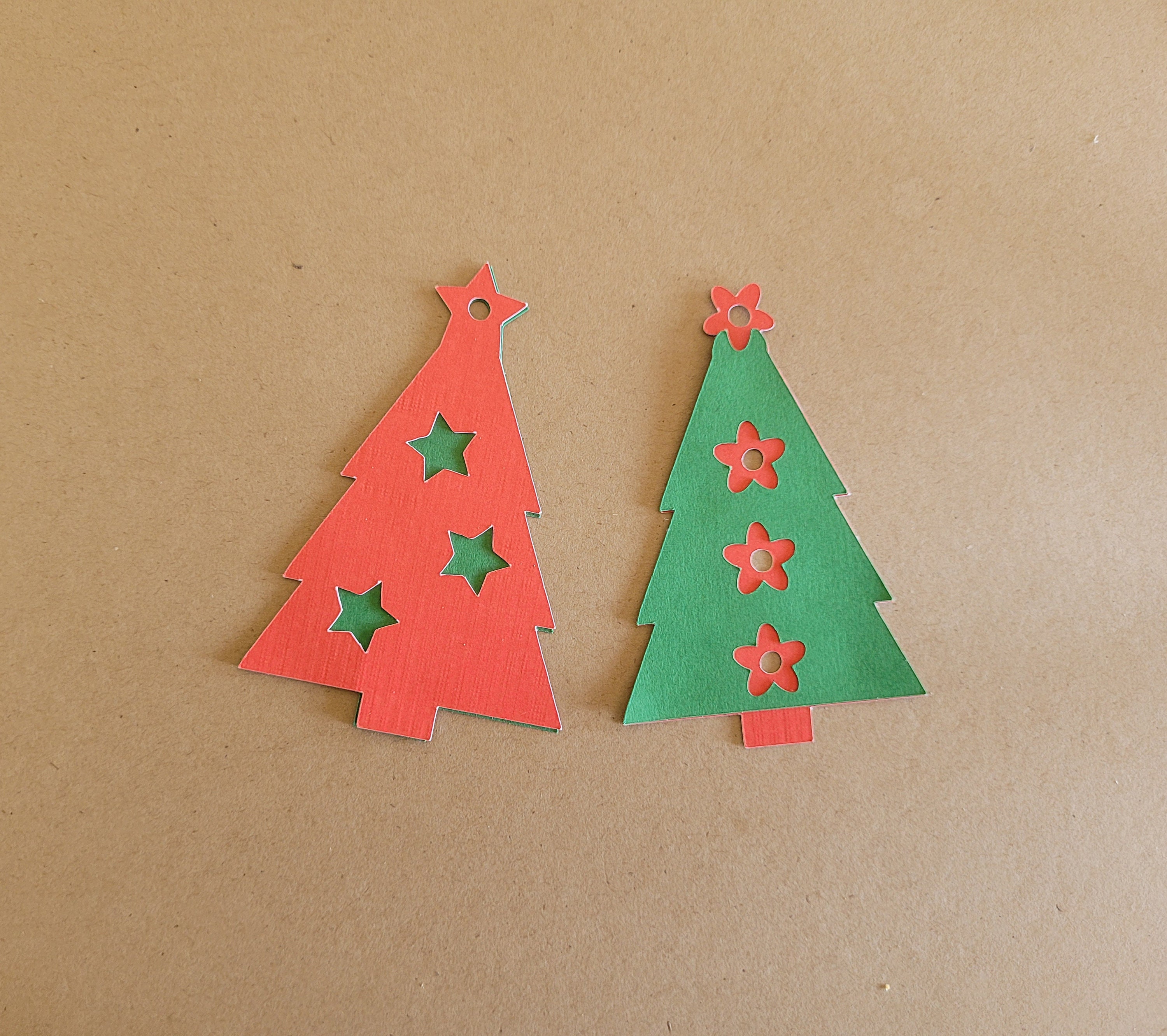 Danish Christmas Trees Svgs, DIY Layered Digital Files - Etsy