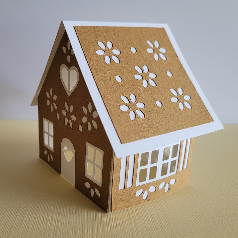 3d Gingerbread House - Etsy