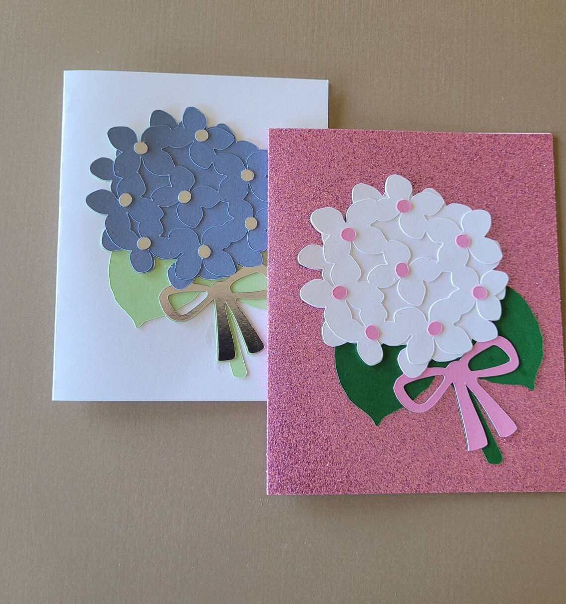 Hydrangea Wedding Card SVG Digital File to Make Layered - Etsy