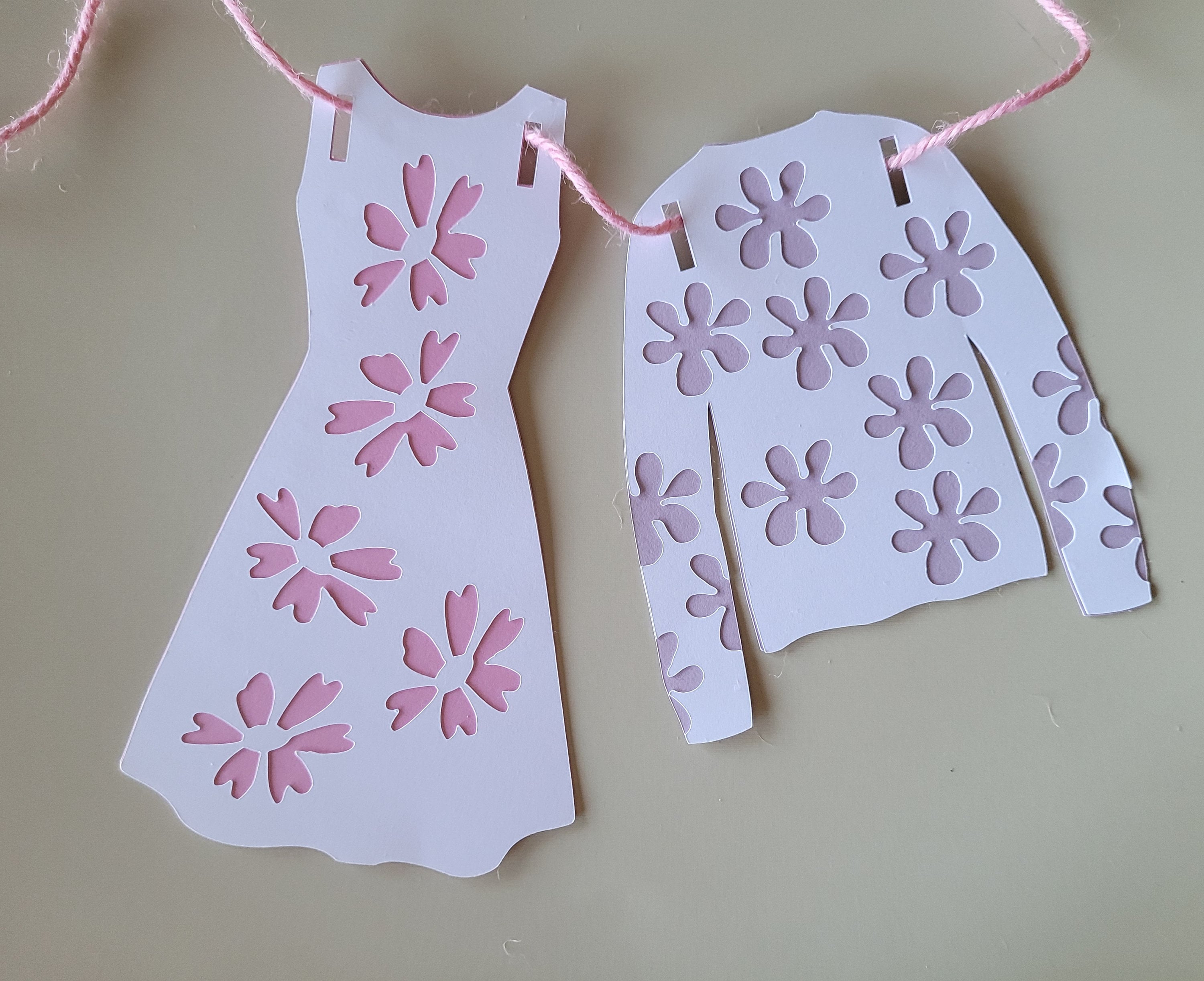 Danish Pastel Clothes Line Banner SVG Digital File - Etsy