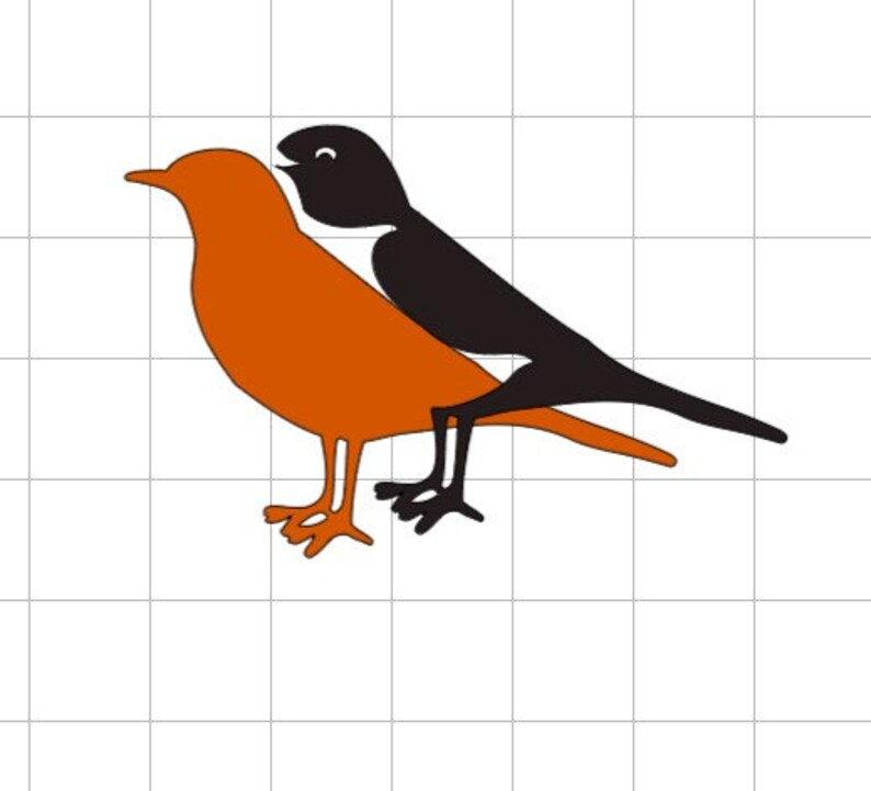 Robin Ornament and Cut Out SVG, DIY Cricut Digital Layered Image - Etsy