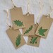 Minimalist Christmas Greenery Gift Tag Set Svgs DIY Digital - Etsy