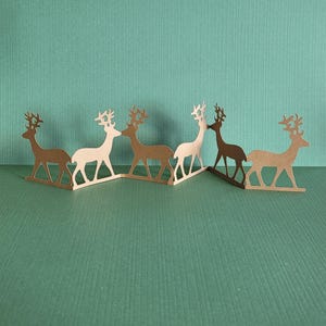 Christmas Reindeer Paper Chain SVG, DIY Digital Cricut Cut File - Etsy