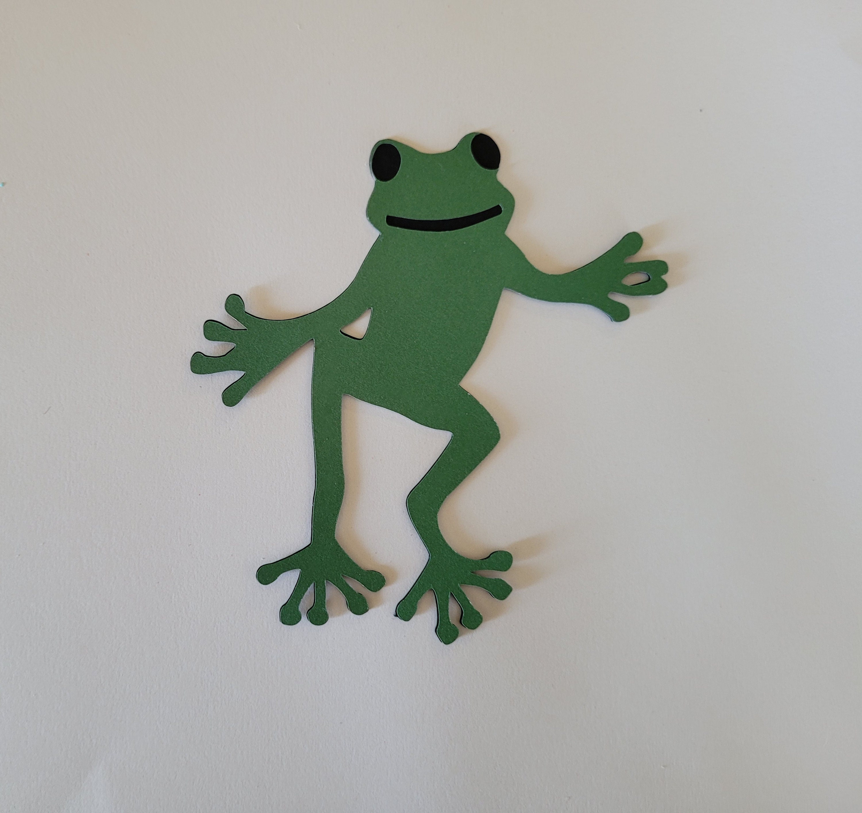 Dancing Frog Banner SVG, Digital Two Layers for Cricut Cutting Machine ...