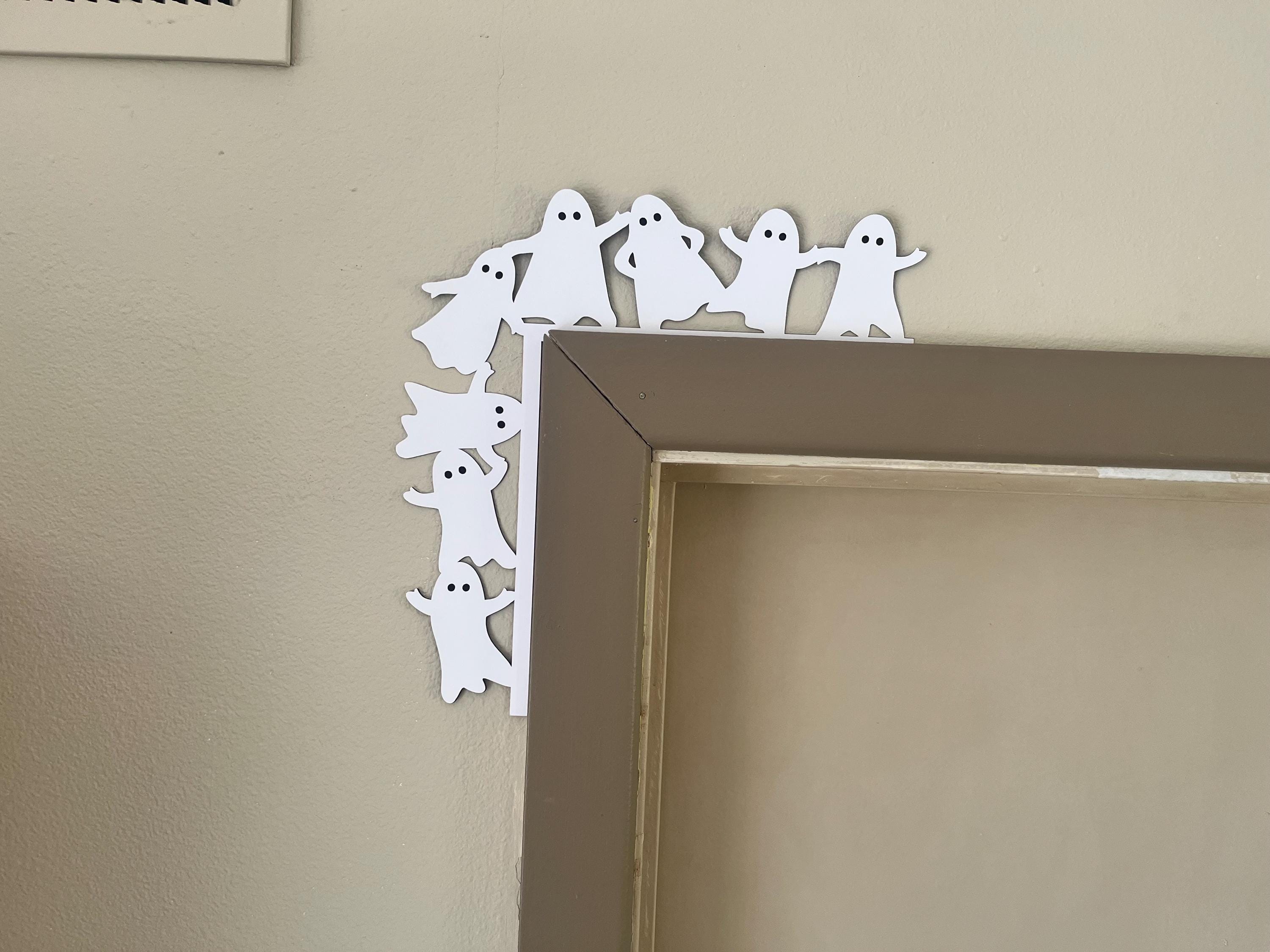 Silly Ghost Door Corner Set Svgs, Digital Cut Files - Etsy