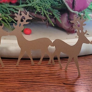 Christmas Reindeer Paper Chain SVG, DIY Digital Cricut Cut File - Etsy