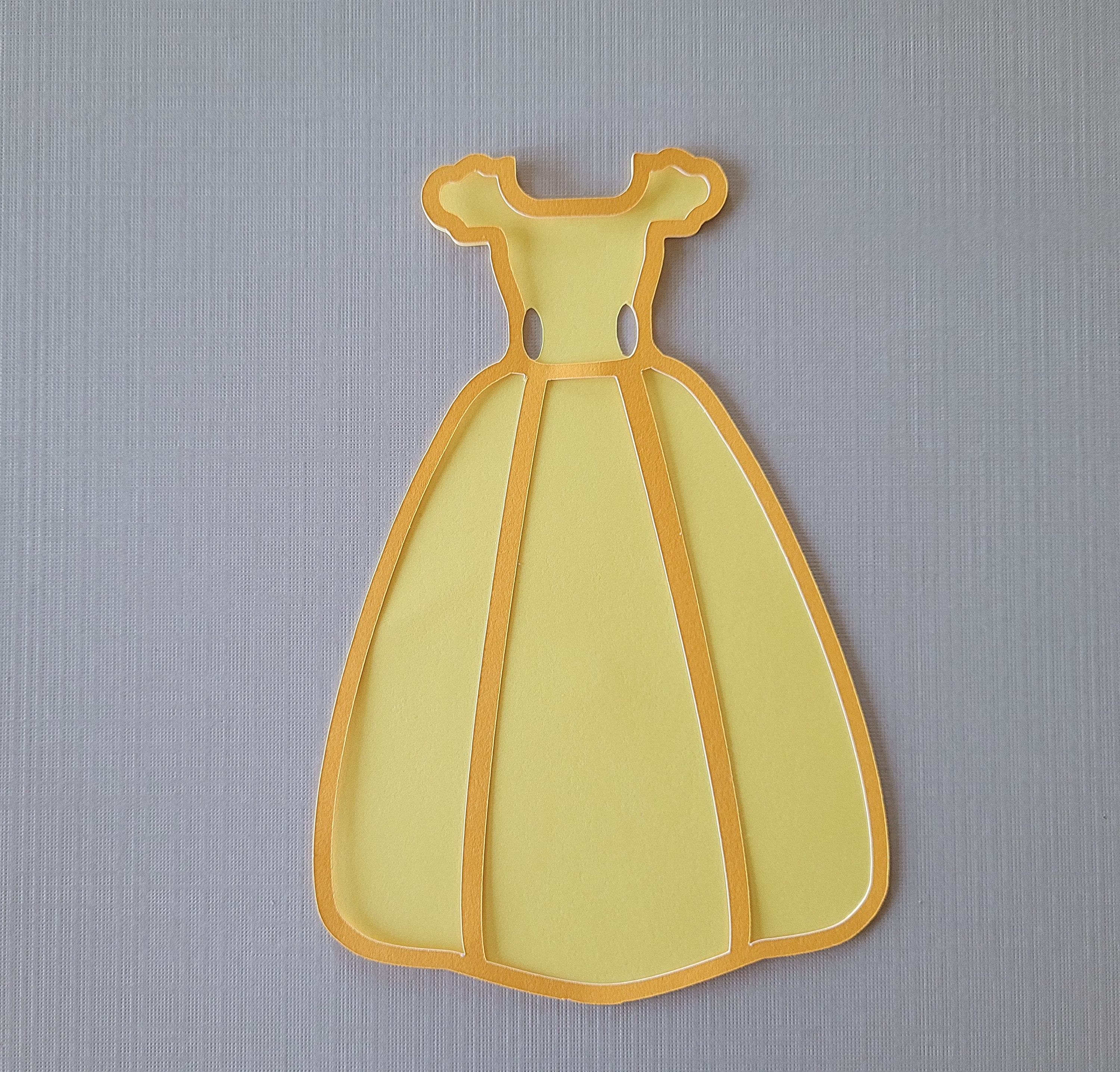 Princess Dresses Banner SVG, DIY Two Layered Digital Files - Etsy