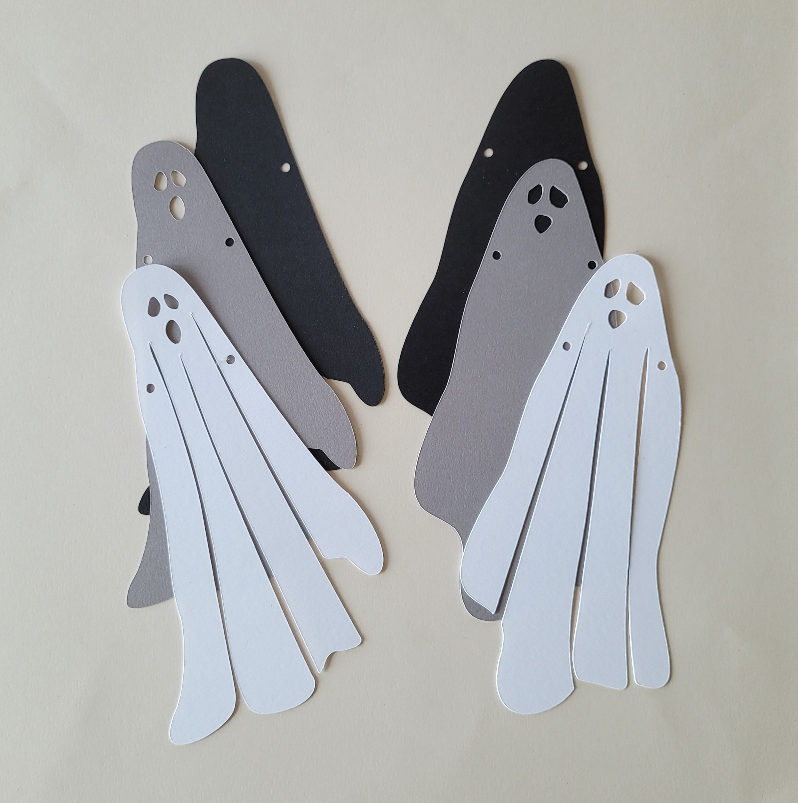 Sheet Ghost Banner or Cut Outs Svgs, Layered Digital Images for Cricut ...