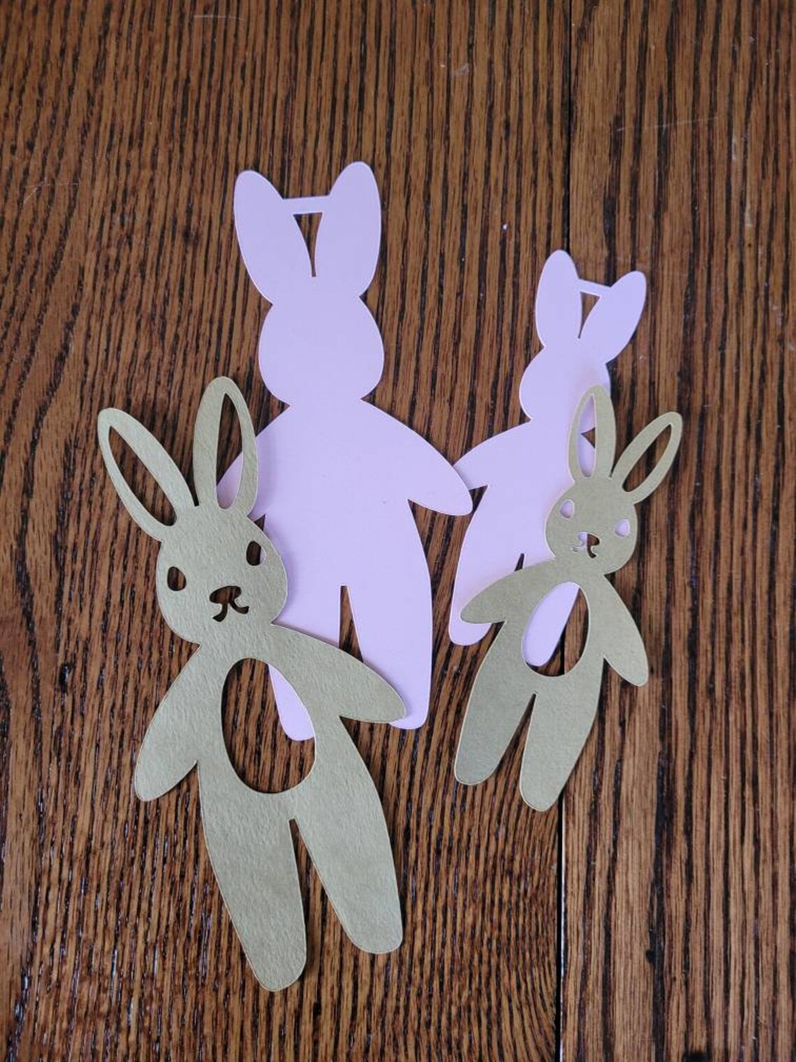 Easter Bunny Gift Basket Tag SVG, Simple Layered Digital File - Etsy