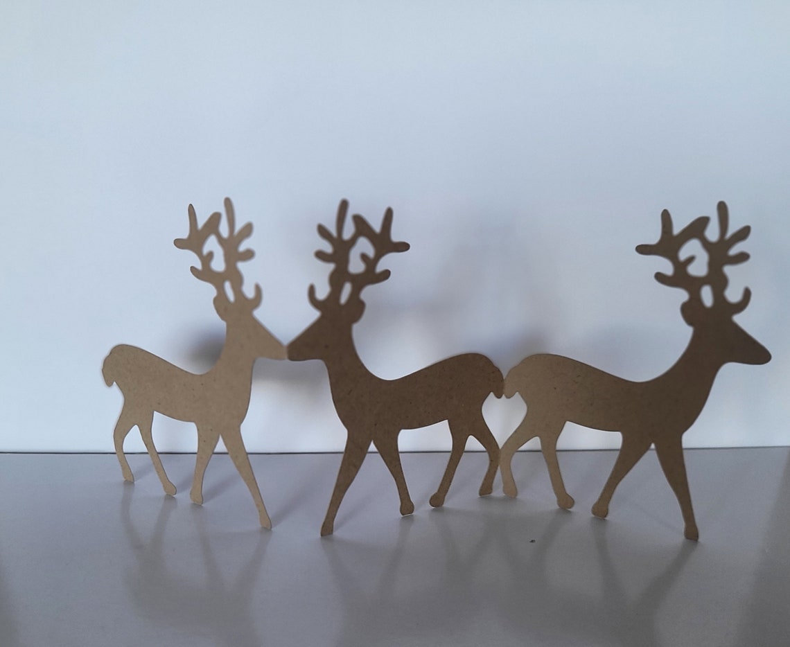 Christmas Reindeer Paper Chain SVG, DIY Digital Cricut Cut File - Etsy