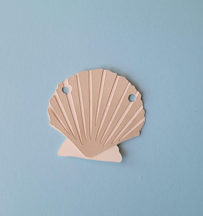 Shell Banner SVG, DIY Two Layered Digital Files - Etsy