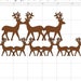 Christmas Reindeer Paper Chain SVG, DIY Digital Cricut Cut File - Etsy