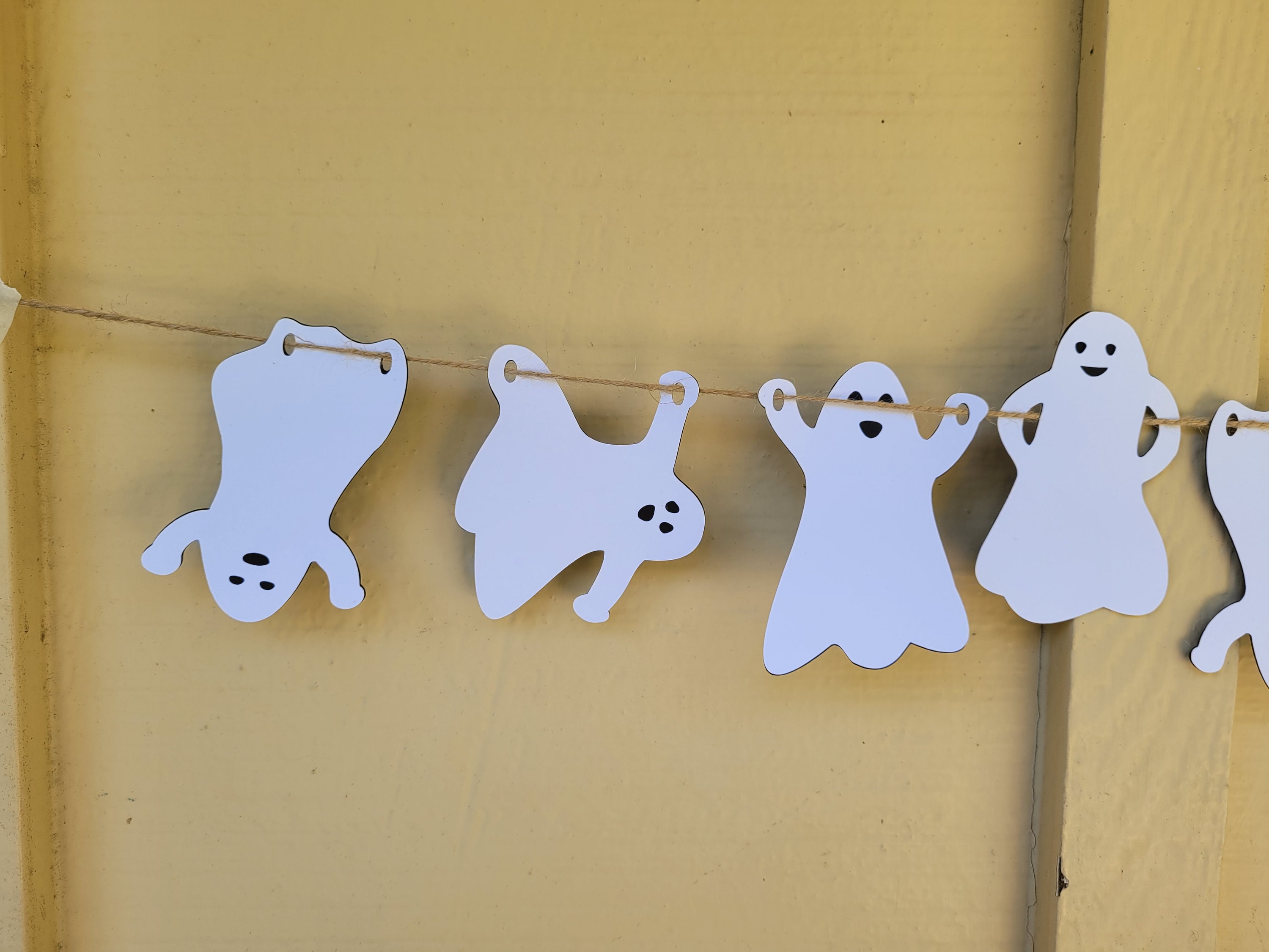 Hanging on Ghost Banner SVG, Layered Digital Images for Cricut - Etsy