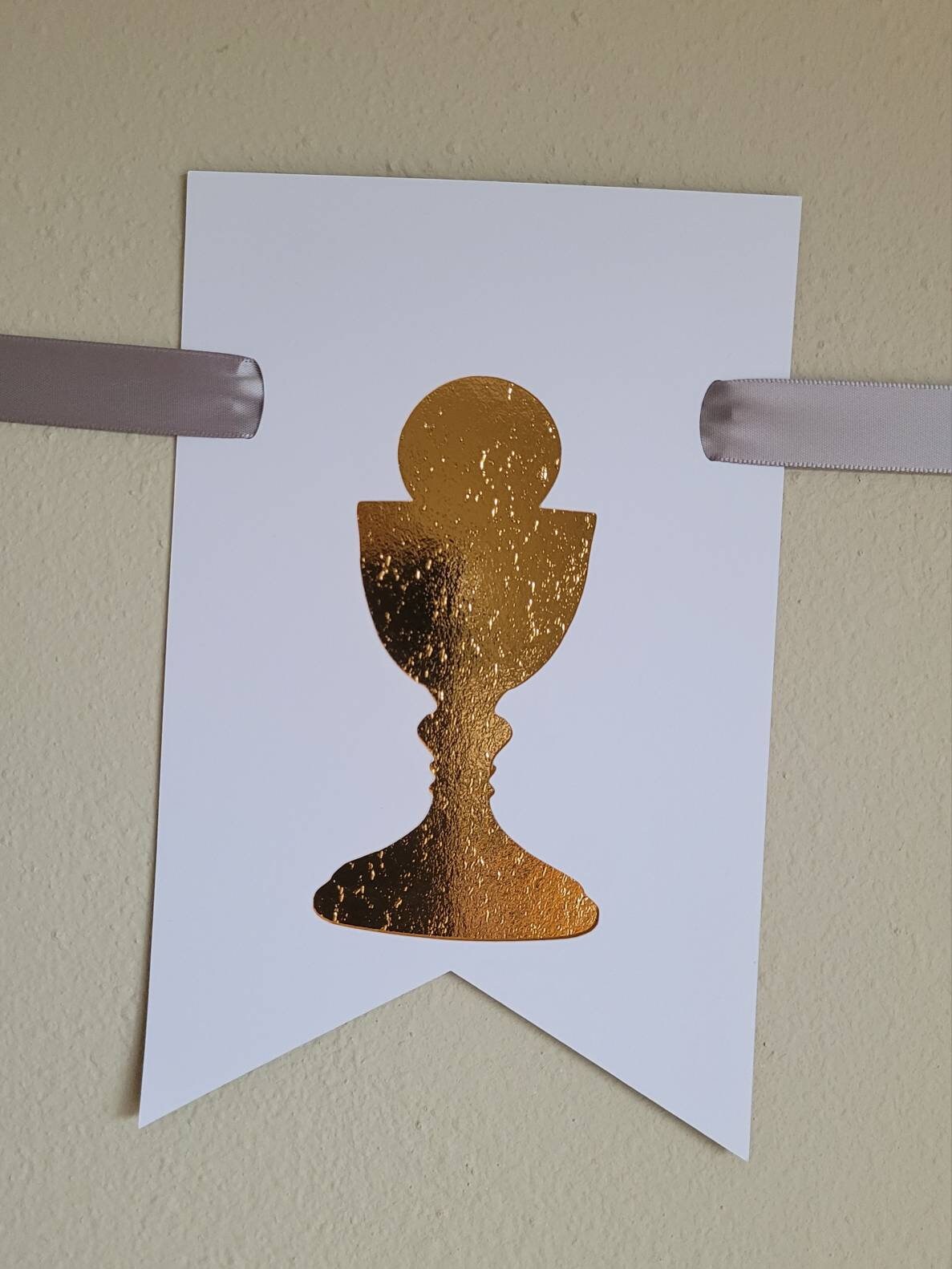 First Holy Communion Banner SVG, Layered Digital File Set - Etsy