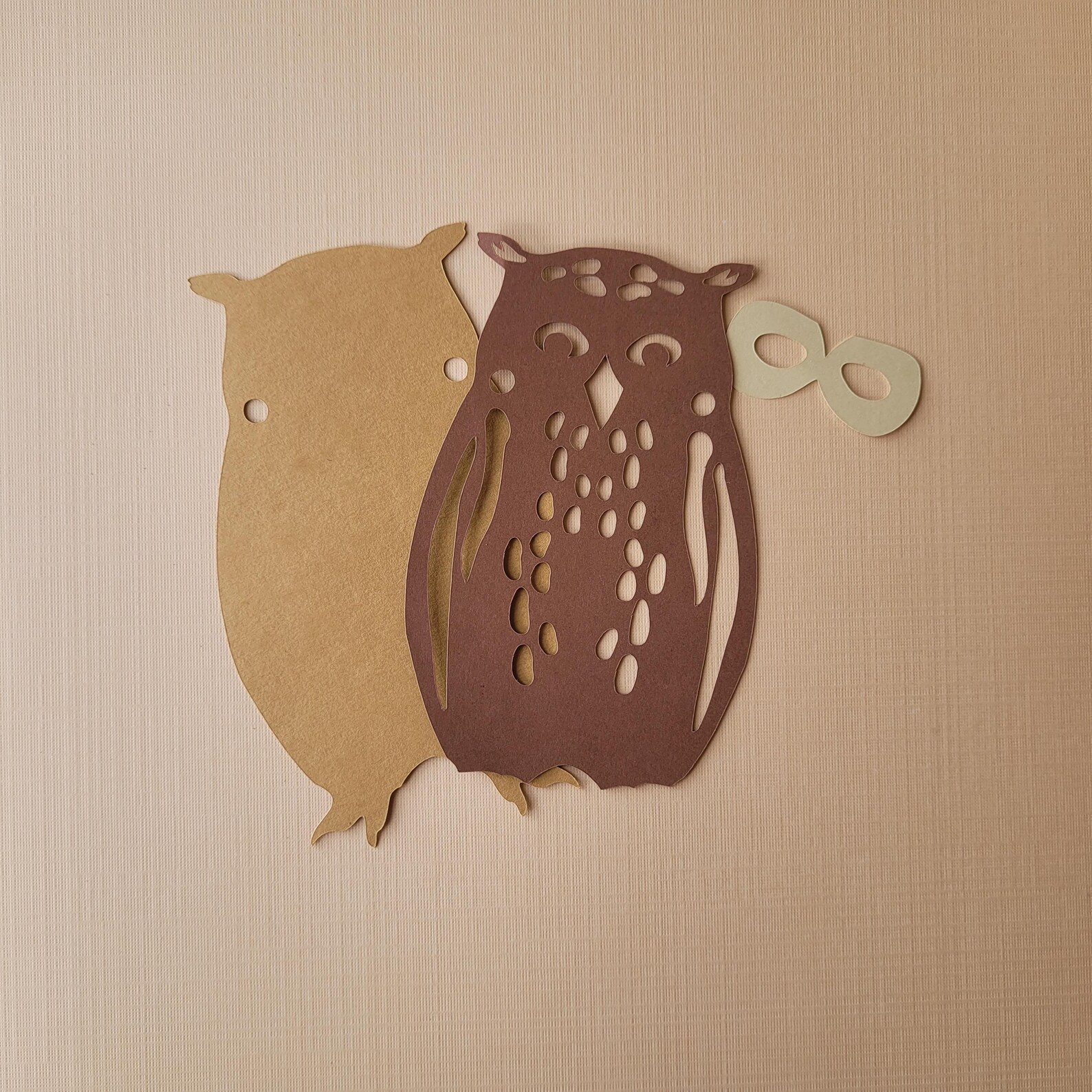 Autumn Owl Banner SVG, DIY Layered Digital Cut File - Etsy