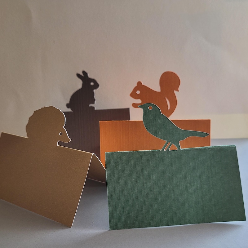 Bird Place Card - Etsy