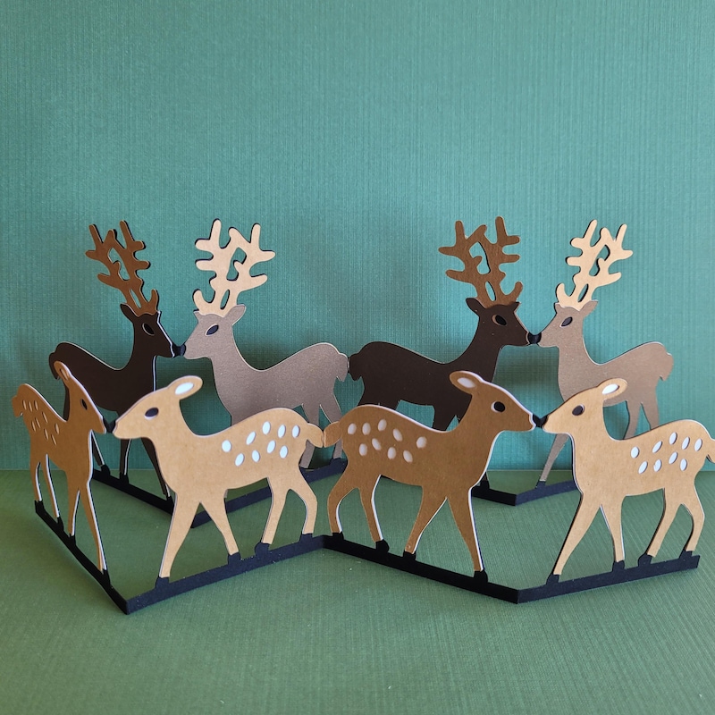 Reindeer Cut Outs - Etsy
