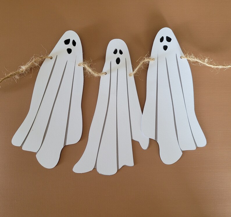 Sheet Ghost Banner or Cut Outs Svgs, Layered Digital Images for Cricut ...