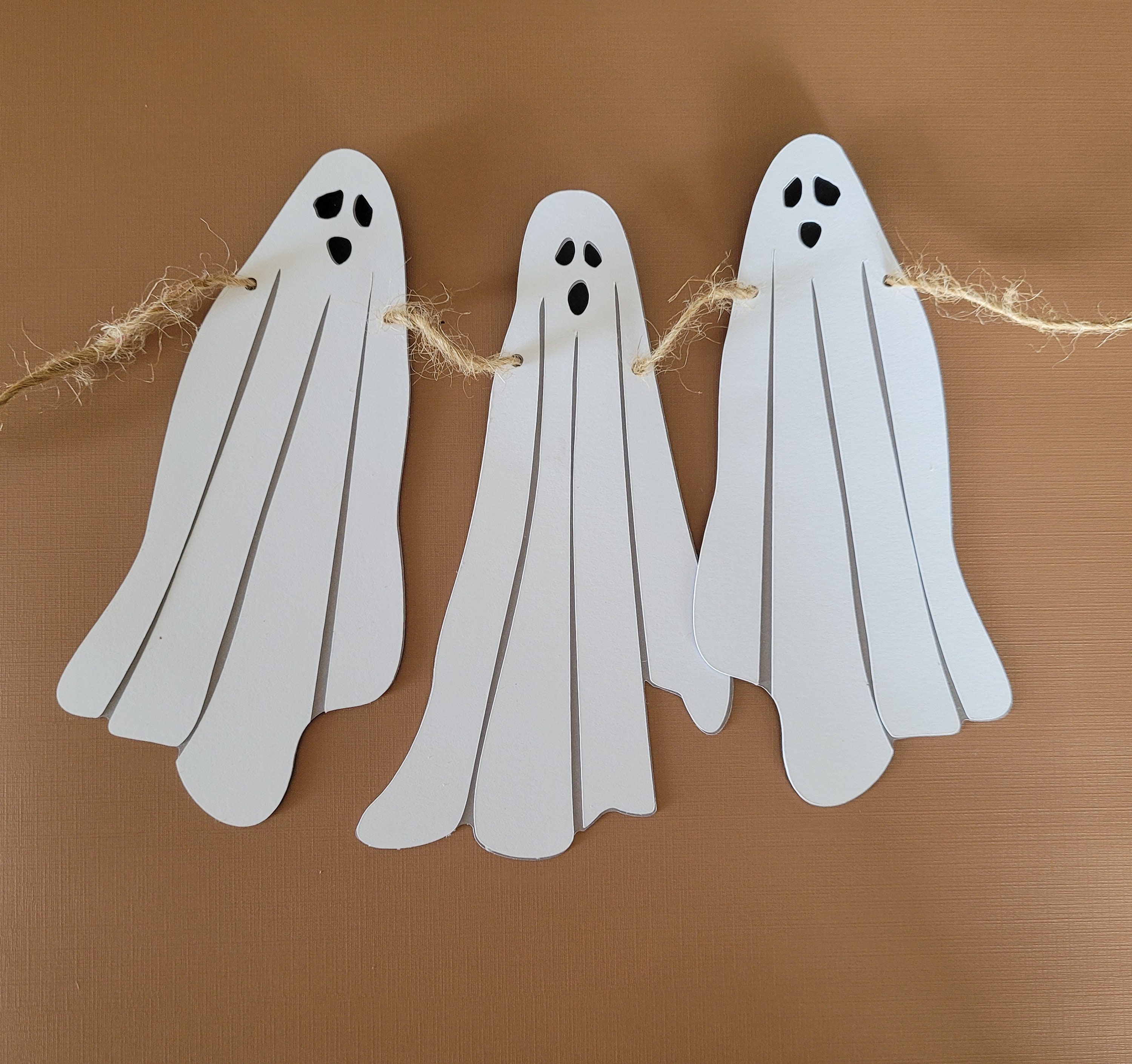 Sheet Ghost Banner or Cut Outs Svgs, Layered Digital Images for Cricut ...