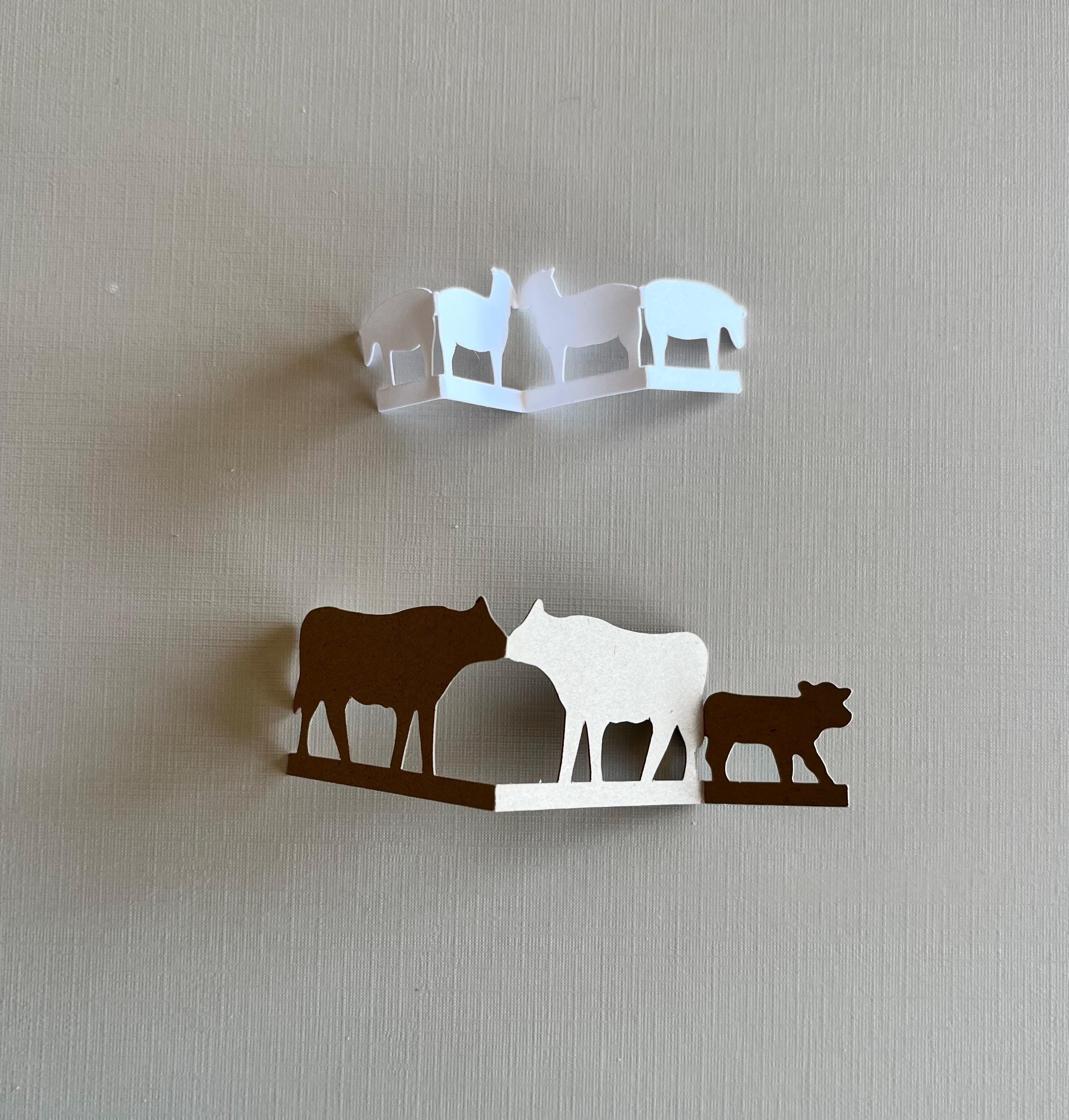 3D Barn Set SVG, Cricut Digital Cut File - Etsy
