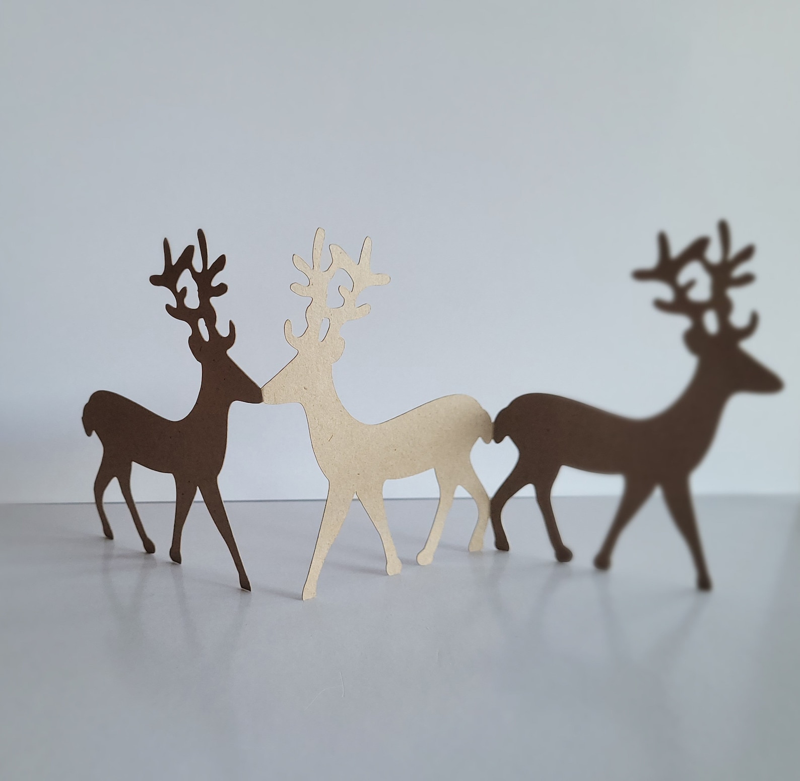 Christmas Reindeer Paper Chain SVG, DIY Digital Cricut Cut File - Etsy