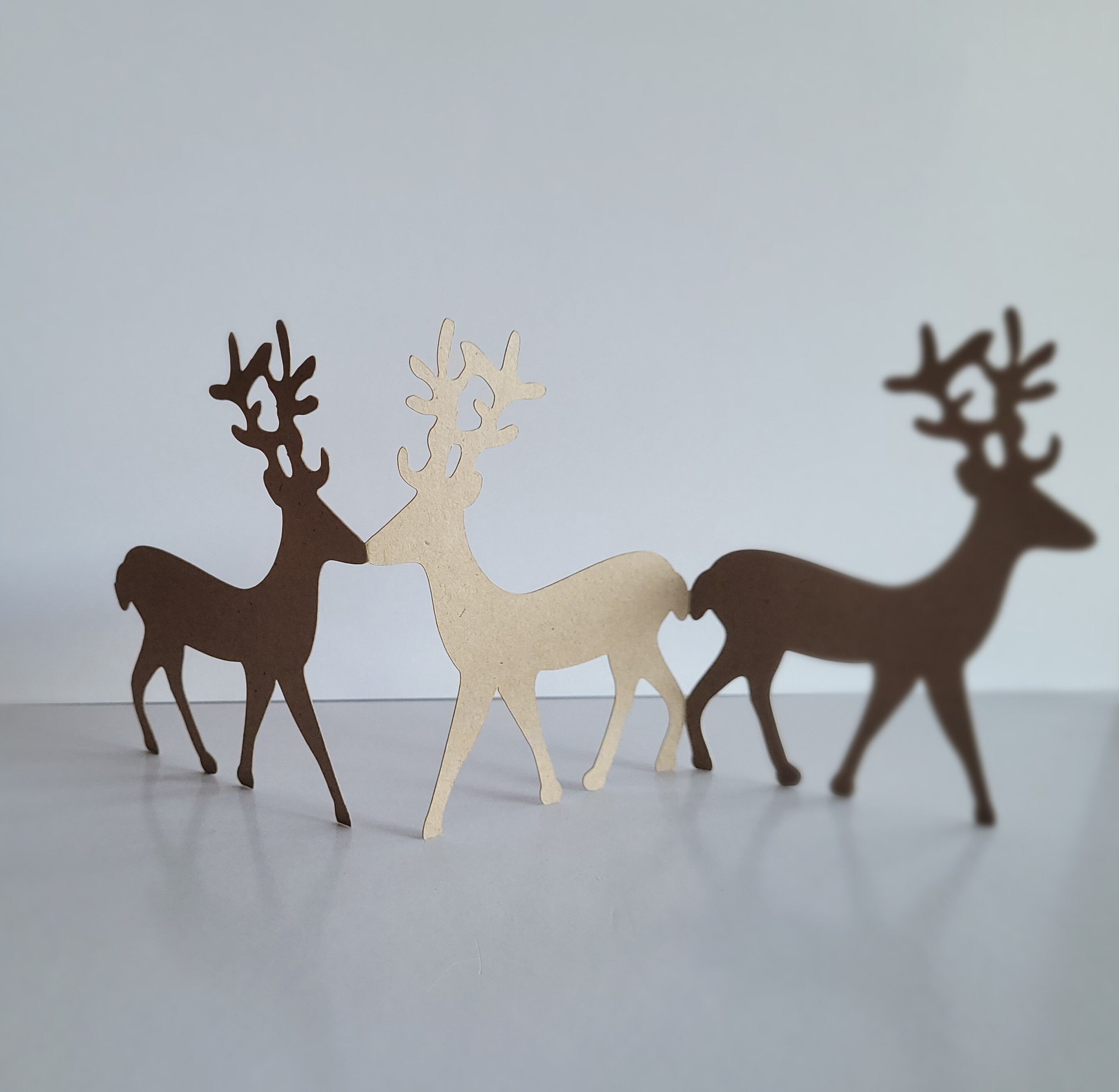 Christmas Reindeer Paper Chain SVG, DIY Digital Cricut Cut File - Etsy