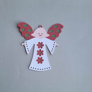 Scandinavian Angel Ornament Set Svgs, Multi Layered Digital Files - Etsy