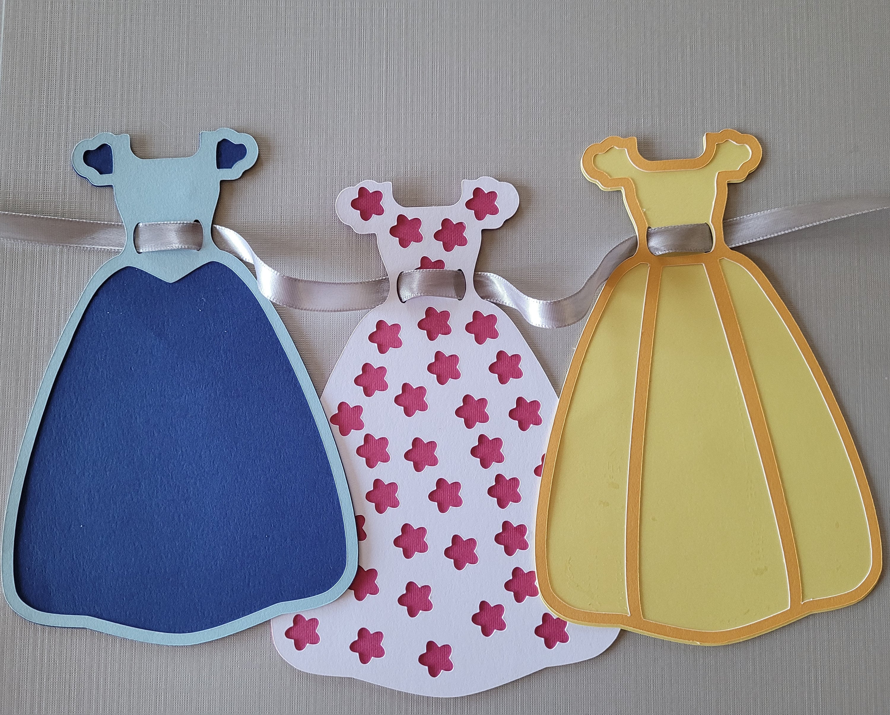 Princess Dresses Banner SVG, DIY Two Layered Digital Files - Etsy