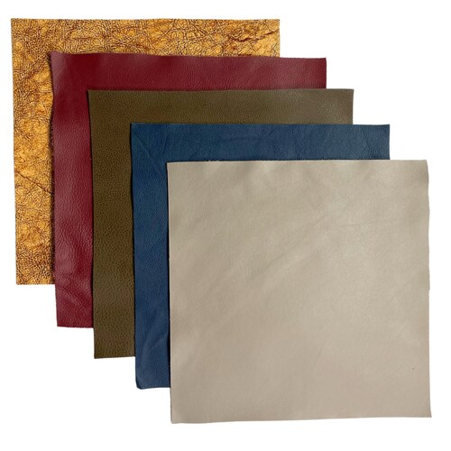 Big Square Scraps of Beautiful Italian Leather 12 X | Etsy