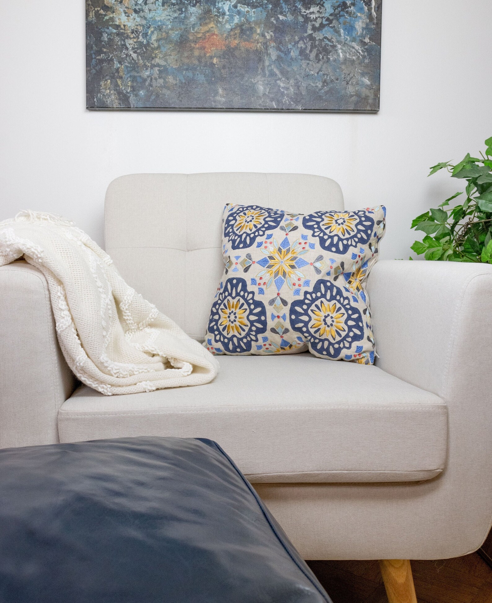 Pollack lola Atlantis Medallion Accent Pillow - Etsy