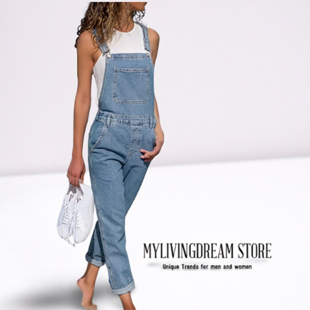Stylish Bib & Brace Dungarees 4 Colors, Sizes S-3XL - Etsy