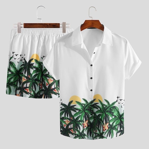 Mens Shorts and Shirt Sets - Etsy