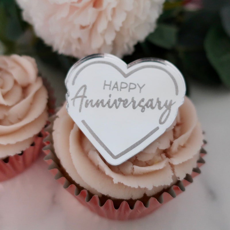 Anniversary Cupcake - Etsy