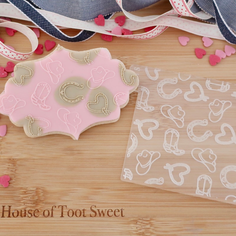Rodeo Fondant Embosser - Etsy
