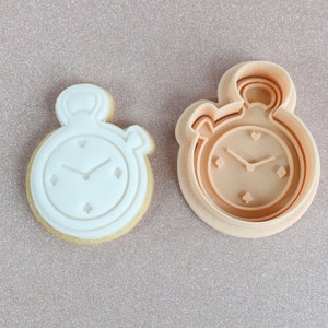 Pocket Watch - Cookie Cutter, Fondant Stamp - Time/ Tea Party/ Clock ...