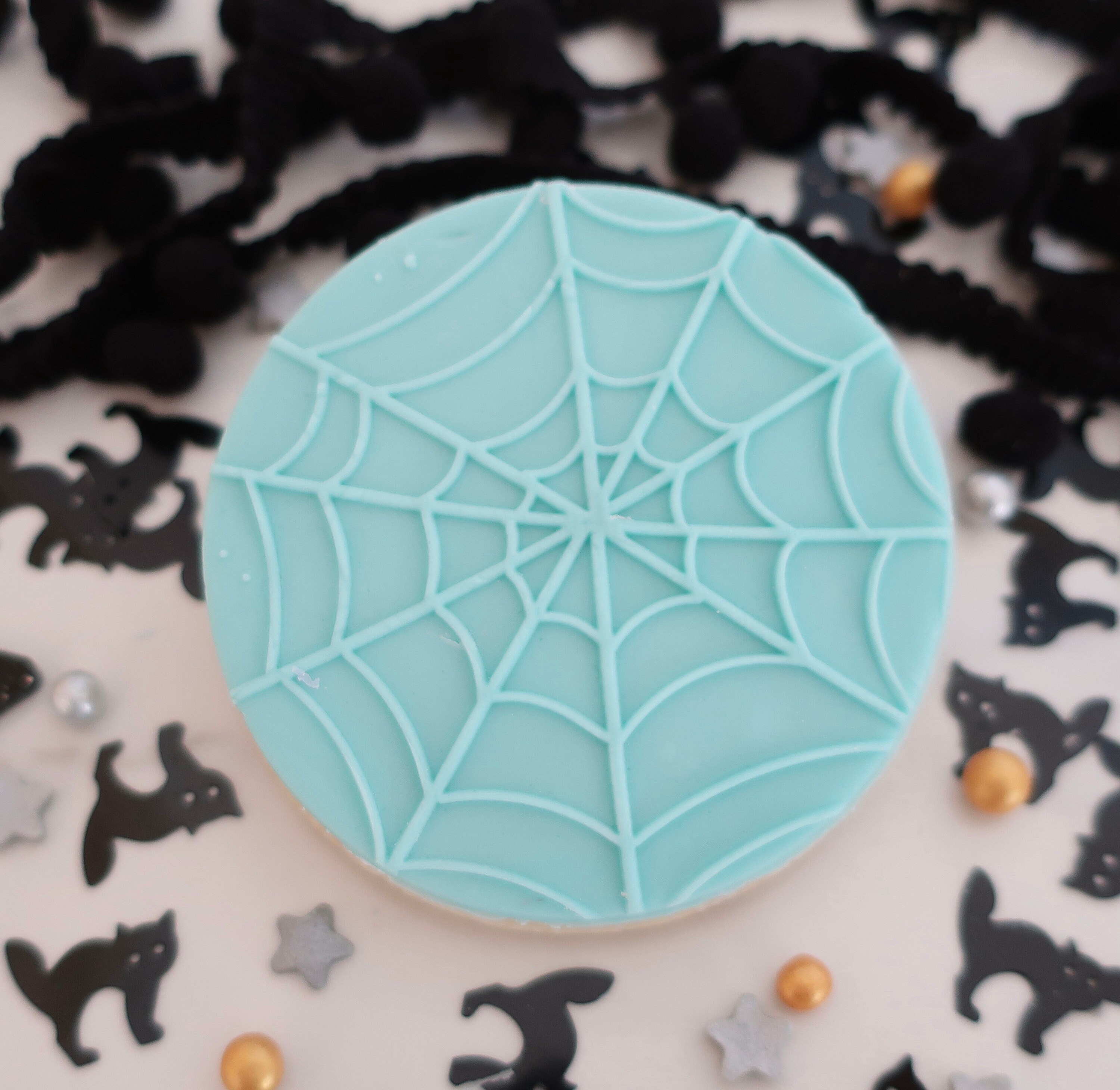 Spiderweb Texture Tile Fondant Debosser/ Embosser Stamp for - Etsy