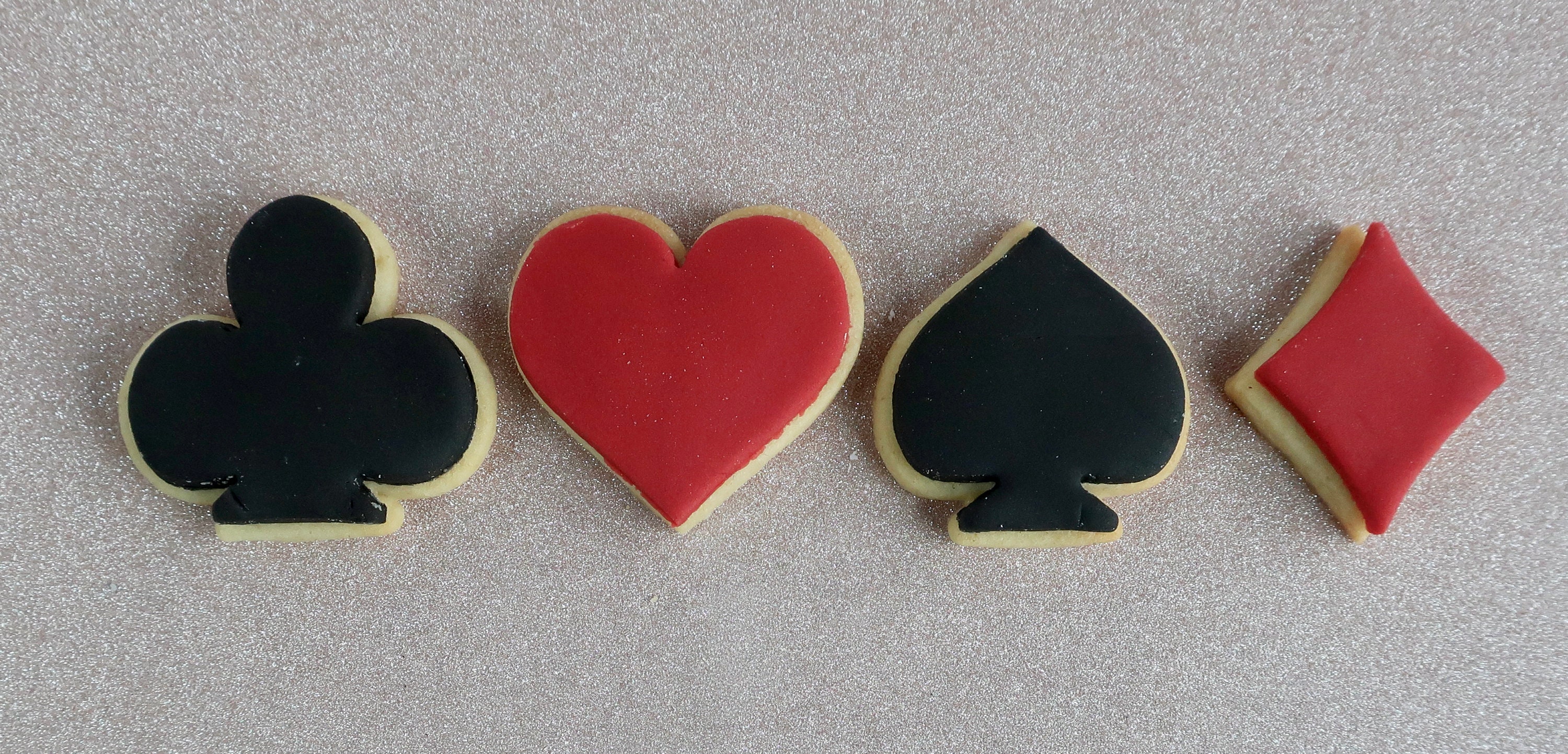 Playing Card Suits - Cookie Cutter, Fondant Stamp/ Poker/ Vegas - Etsy UK